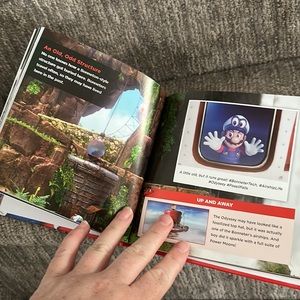 Nintendo | Other | Super Mario Odyssey Book Kingdom Adventures Travel ...